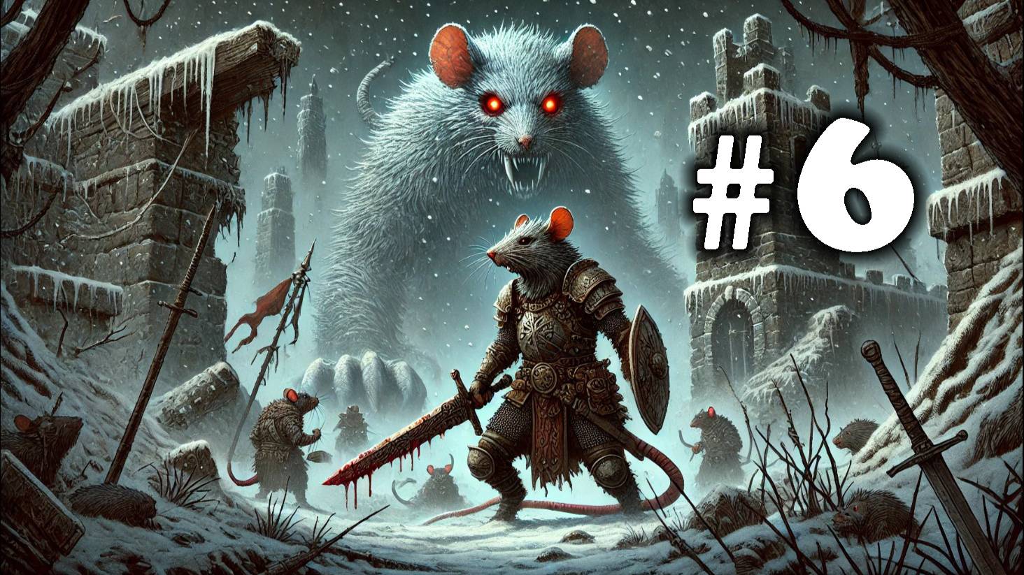 Tails of Iron II: Whiskers of Winter ➤ прохождение №6 | Кузница 3 уровня | Село Зайцев | Некромант