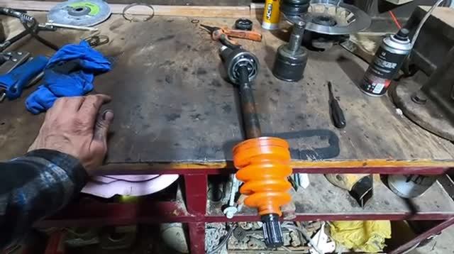 КИТАЙСКОЕ - ВЕДРО CF MOTO Х6. Подготовка к сезону 2024 порвал пыльник аморт в хлам отпал радиатор .