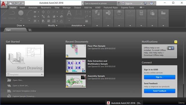 7 - AutoCAD 2017 vs 2018 User Interface