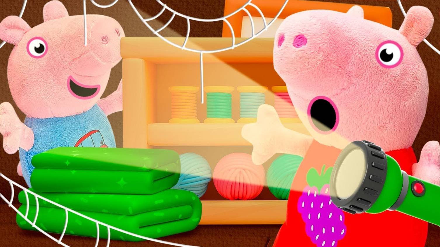 Тайны заброшенного чердака. Что же он скрывает? Видео для детей про игрушки Свинка Пеппа
