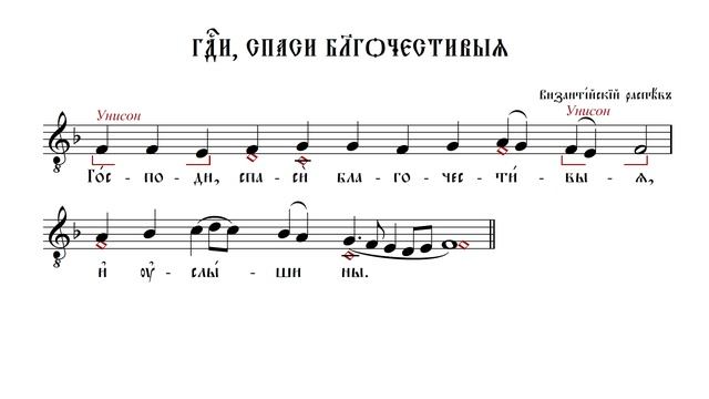 ГОСПОДИ, СПАСИ БЛАГОЧЕСТИВЫЯ | ВИЗАНТИЙСКИЙ РАСПЕВ | ВАЛААМСКИЙ ОБИХОД #ноты #клирос #валаам