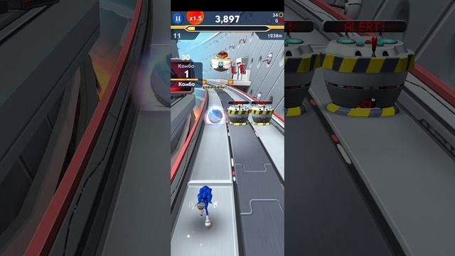 Sonic Dash 2 Sonic Boom Событие Разгром Эггмана #1