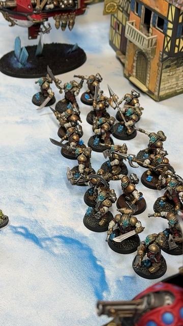 Age of Sigmar 4 редакции, первая партия!