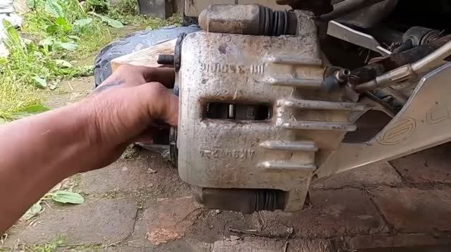 ЦФ МОТО - Х6 .Ревизия суппорта от ОКИ .