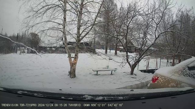 ГОРОХОВЕЦ. Зима и дороги.