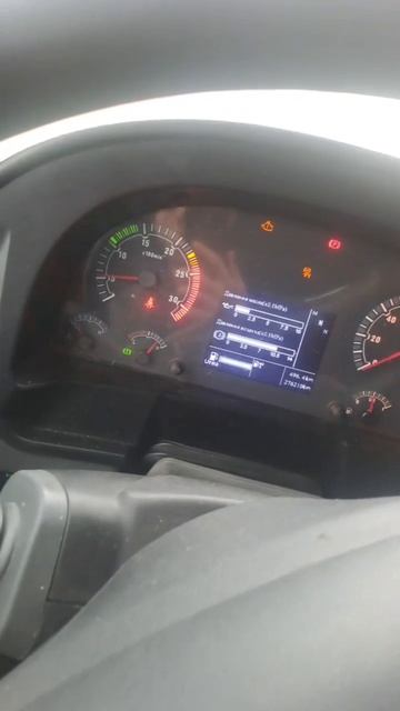 Sitrak щиток приборов веселится под музыку. Причина сама панель.