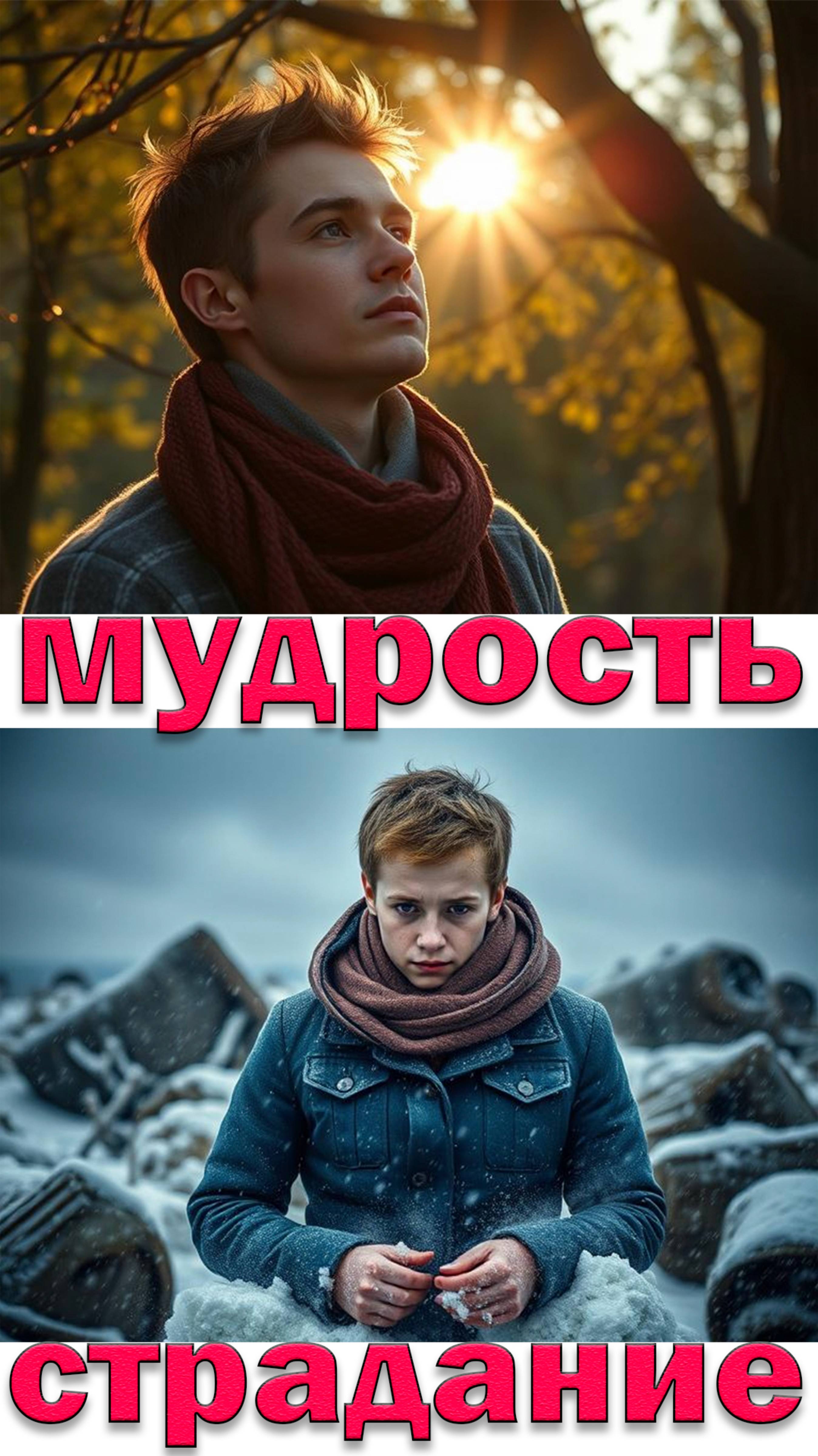 Страдание или мудрость.