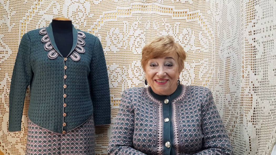 Жакет к юбке "Шанель".  Мастер-класс по вязанию крючком от О. С. Литвиной.