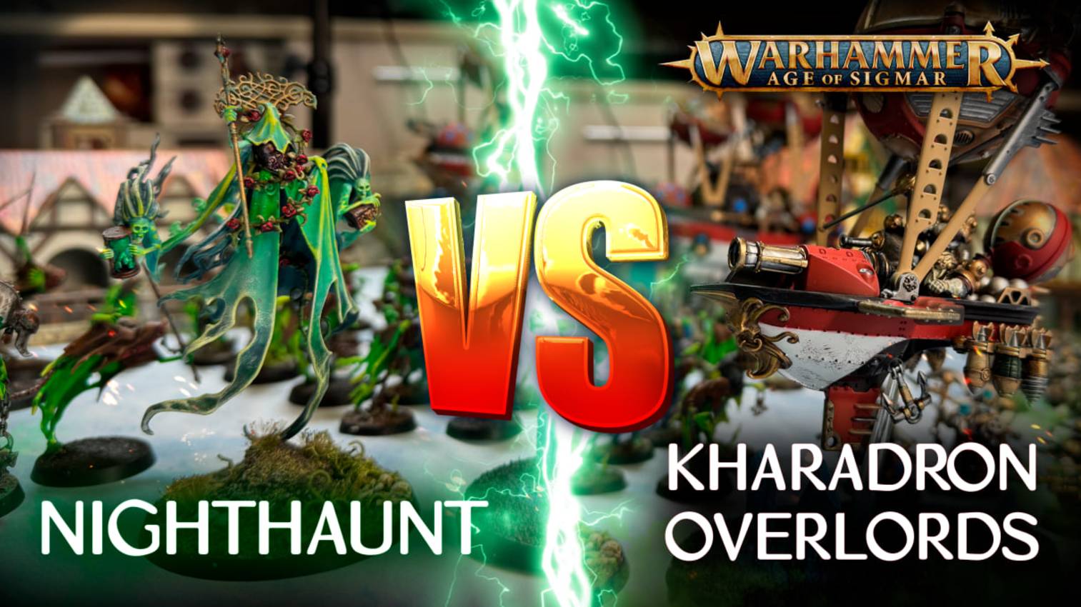 AoS 4th edition | Nighthaunt vs Kharadron Overlords