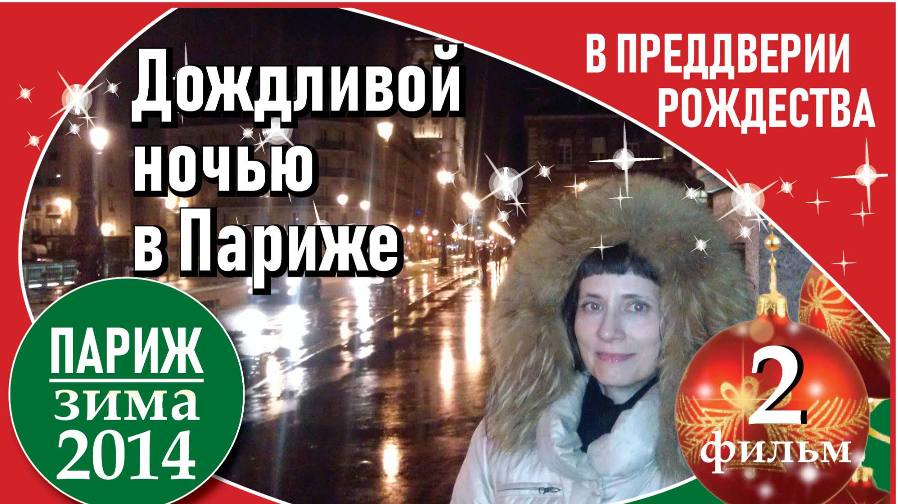 2_Дождливой  ночью  в Париже в преддверии Рождества_Париж_2014