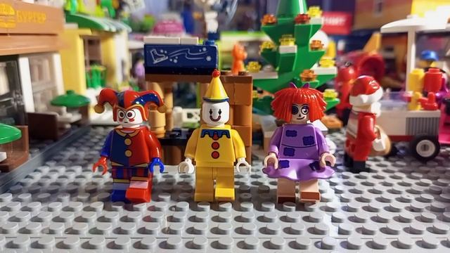 Танец лего-клоунов (из мультфильма "Детектив Феликс Вольф")