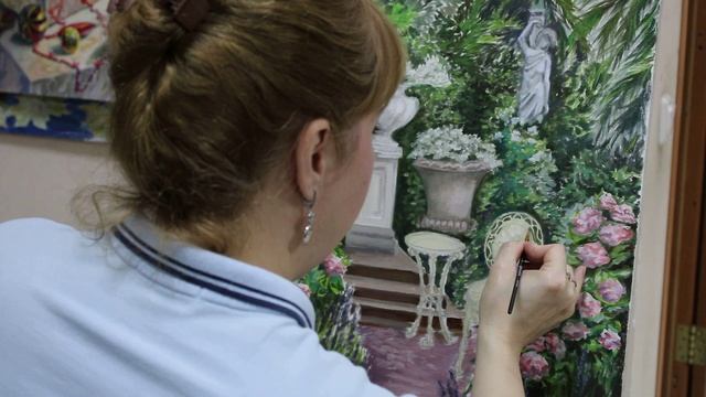 МАСТЕР-КЛАСС: ПИШЕМ ЛЕТНИЙ ДВОРИК | Садовая мебель | БЕЗ СЛОВ | Летнее настроение