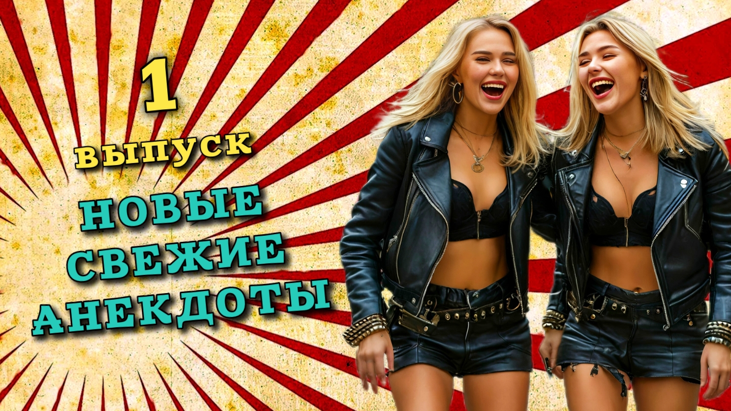 Свежие новые анекдоты, первый выпуск. Смешные ржачные до слез анекдоты и шутки.