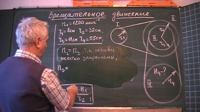 Определение частоты вращения