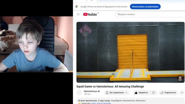 Новая версия Игры в Кальмара с хомячками в главной роли, ну и ролик с мемами Игры в Кальмара