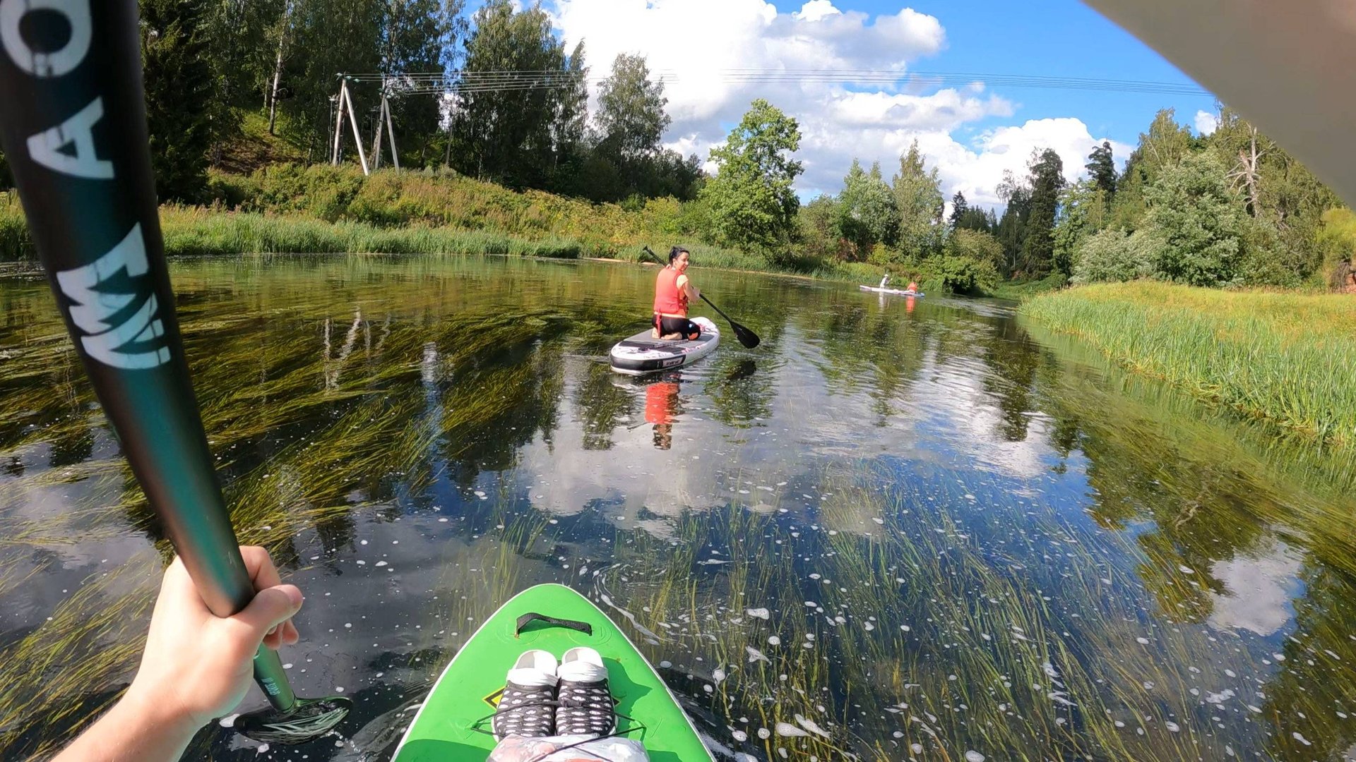 Путешествие на SUP-борде с Chery Tiggo 8 PRO. Самый живописный маршрут в Ленинградской области ч.1