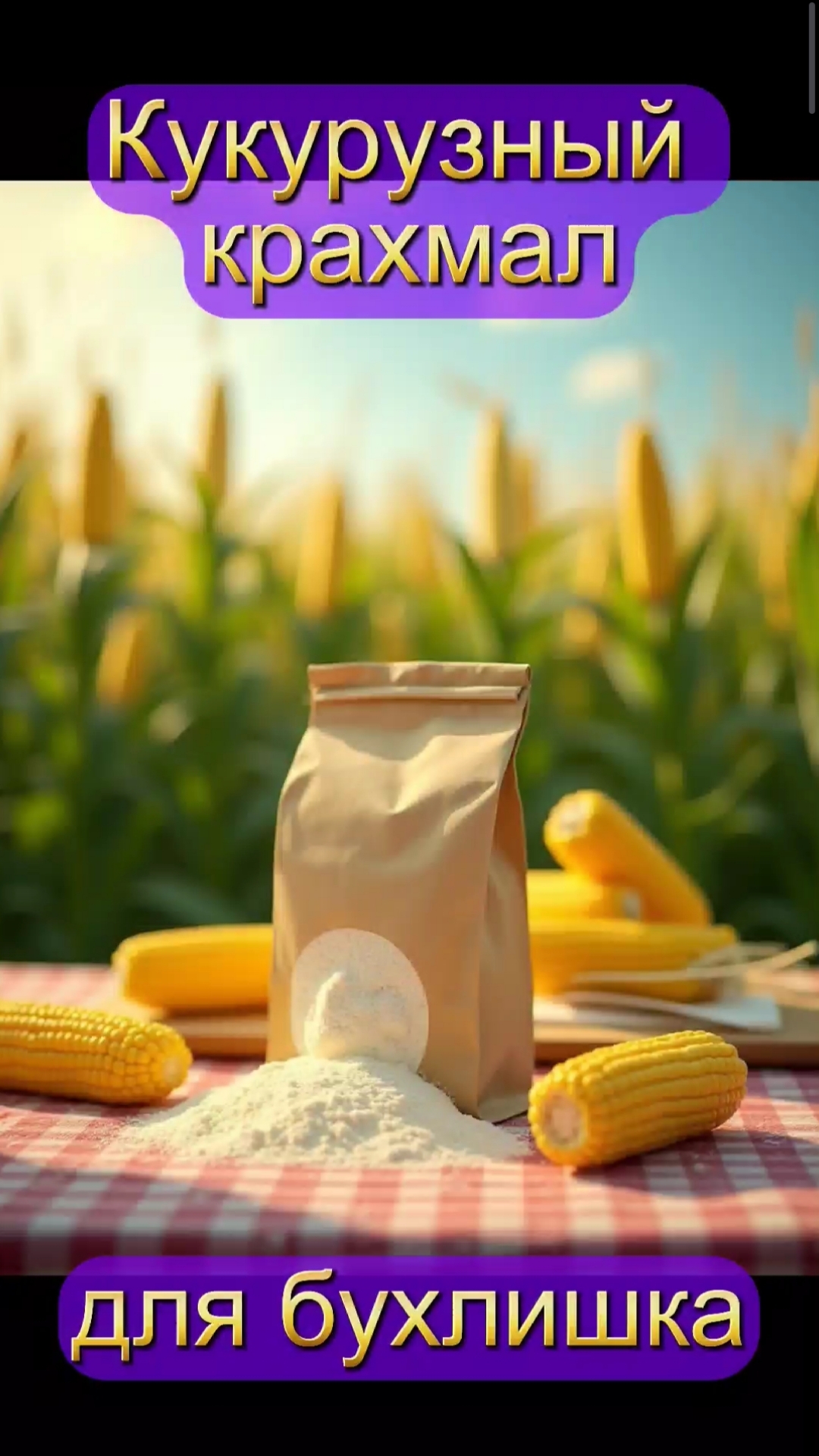 Самогон из кукурузного крахмала