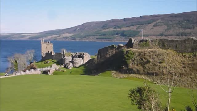 Шотландия. Замок Уркхарт. 03. 2017 г.