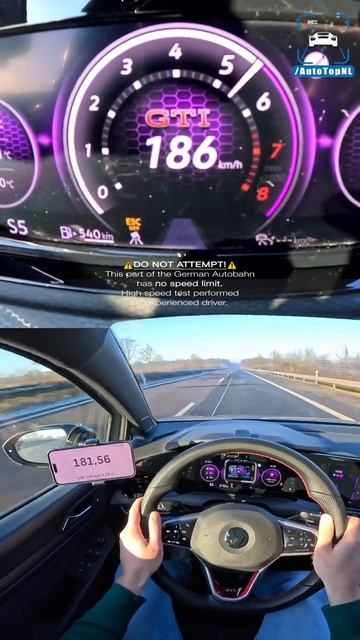 410ЛС VW Golf GTI Clubsport 100-200КМ/Ч за …