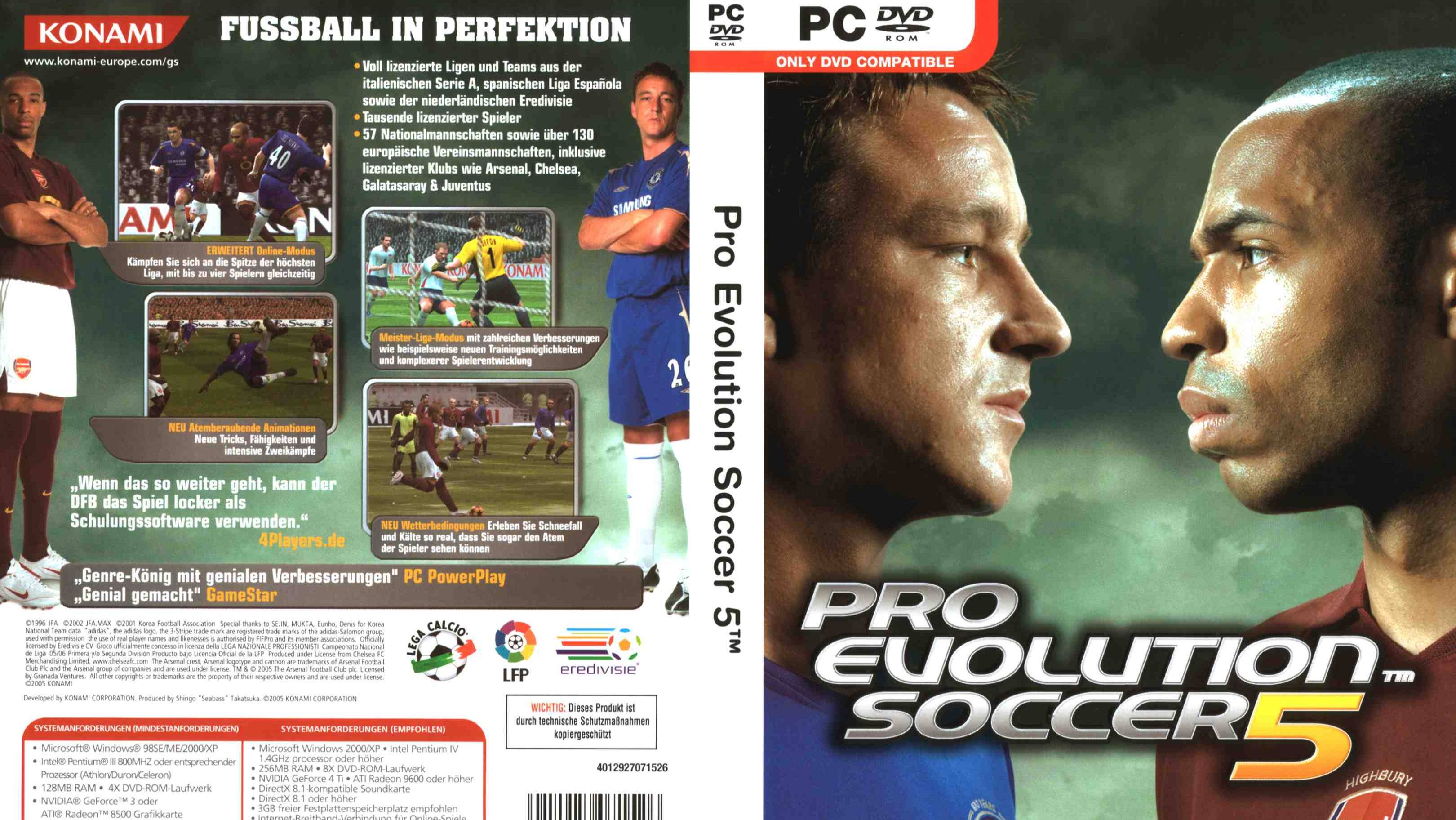 🎮 профессиональная эволюция футбола 2005 pro evolution soccer 2005 🎮
