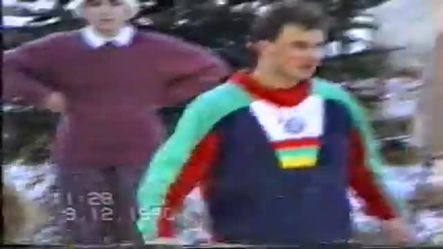 Обнинск Зимний слет 1990 часть 13