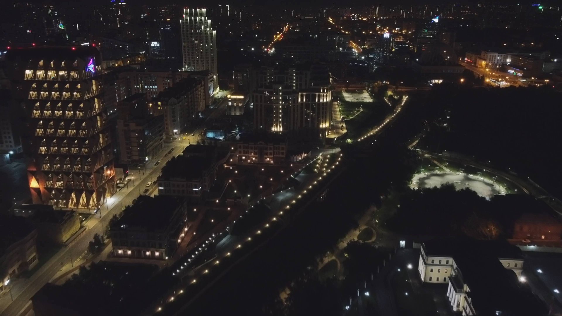 Ночной Екатеринбург