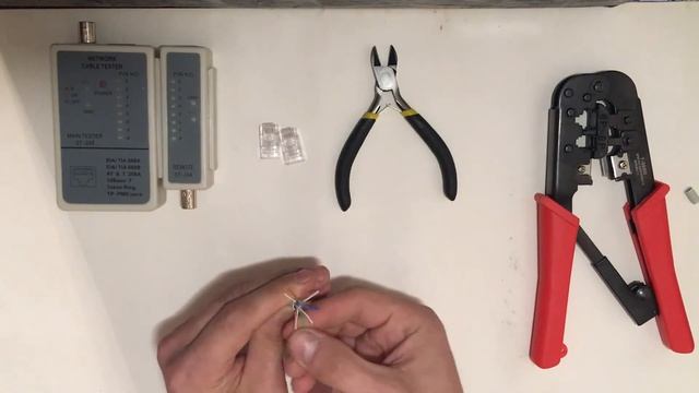 Изготовление коммутационного кабеля (патч-корда)