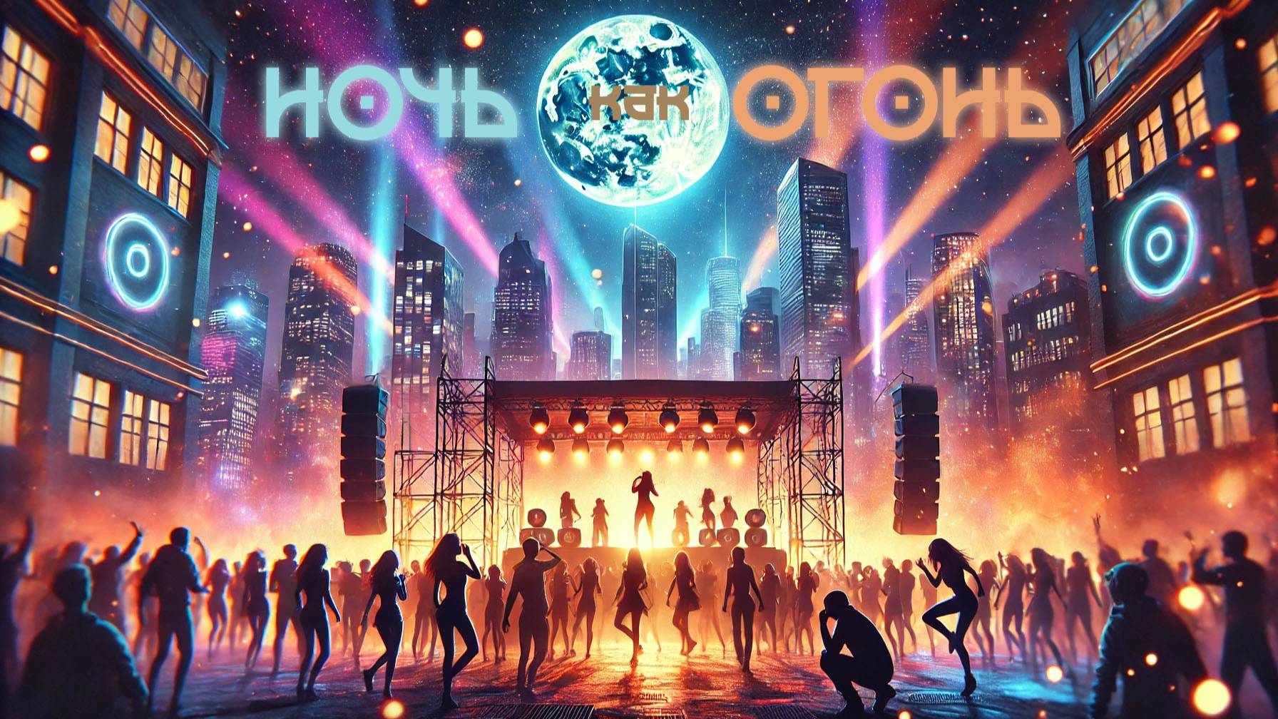 🔥 Ночь как Огонь! 🔥 Погрузись в магию ритма! Ночной город | 🔥 A Night Like Fire! | TuneSmith