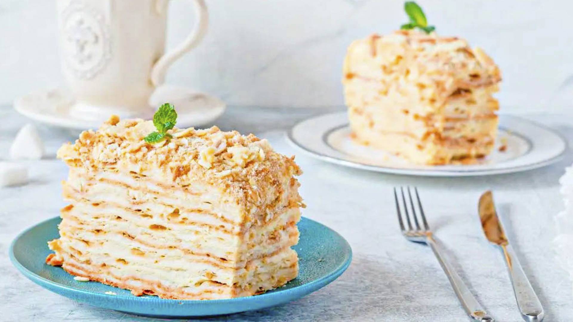 Домашний Торт Наполеон. Лучший рецепт . Самый вкусный рецепт Наполеона в домашних условиях!!