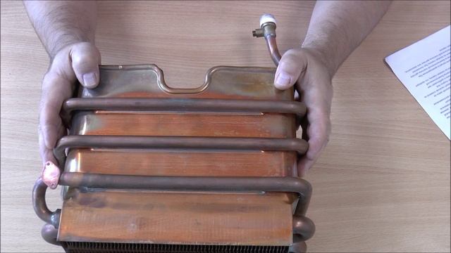 Газовые проточные водонагреватели. Открытая камера сгорания. Теплообменник
