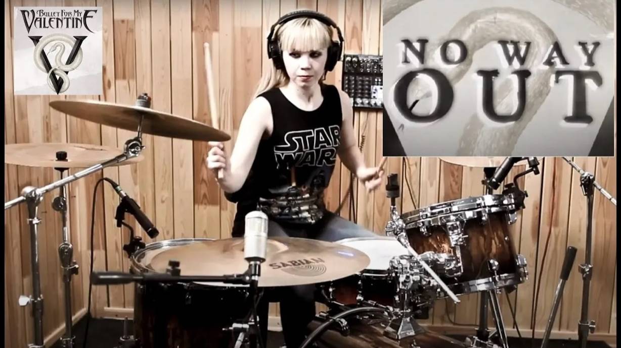 Bullet For My Valentine - No Way Out | Drum Cover by VikTheF1rst