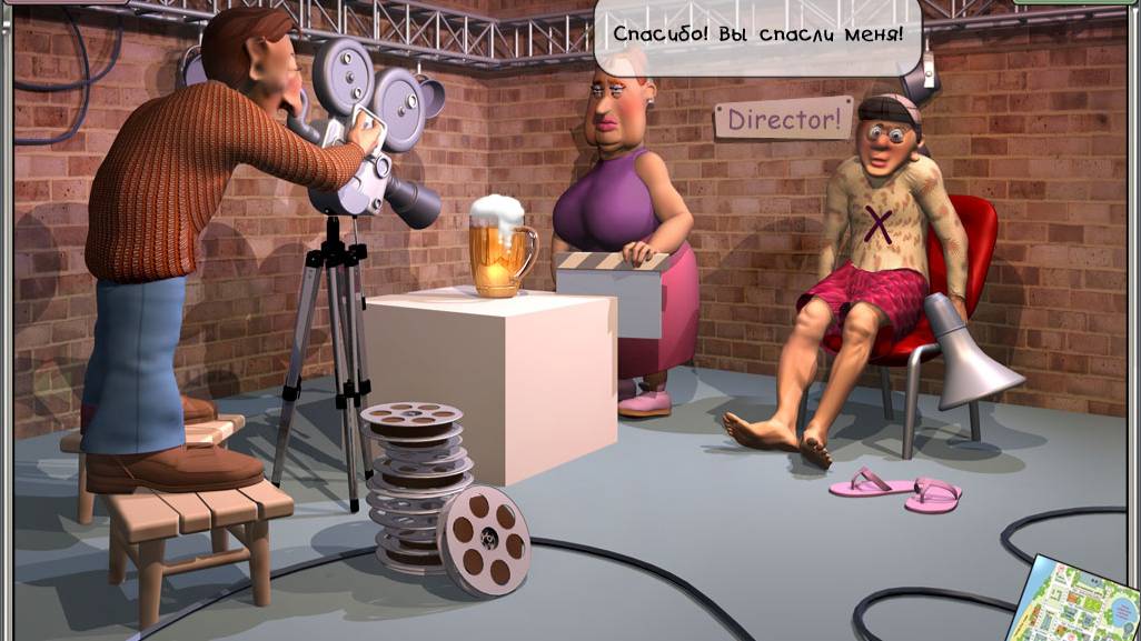 Город Дураков City of Fools, прохождение игры + делаю карту игры с подсказками (2025-02-19-2)