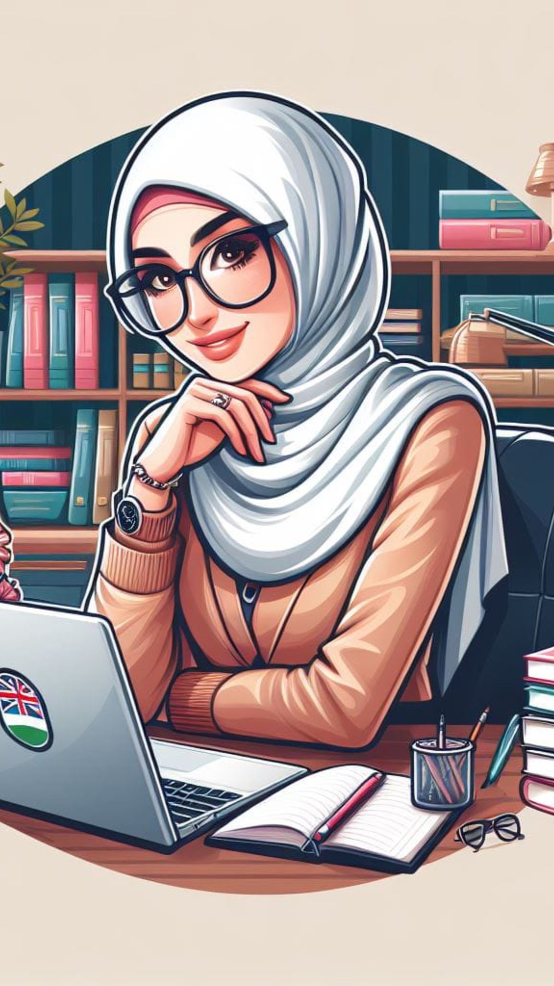 Арабский алфавит. Буква Лям ل