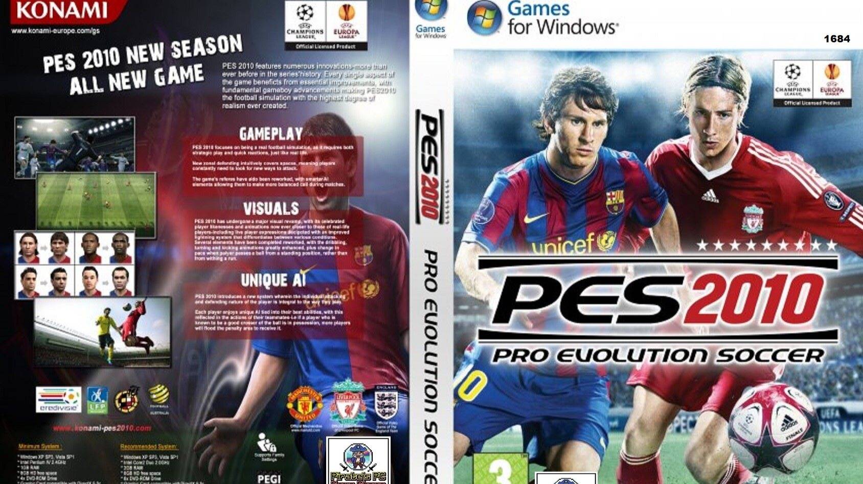 🎮 профессиональная эволюция футбола 2010 pro evolution soccer 2010 🎮