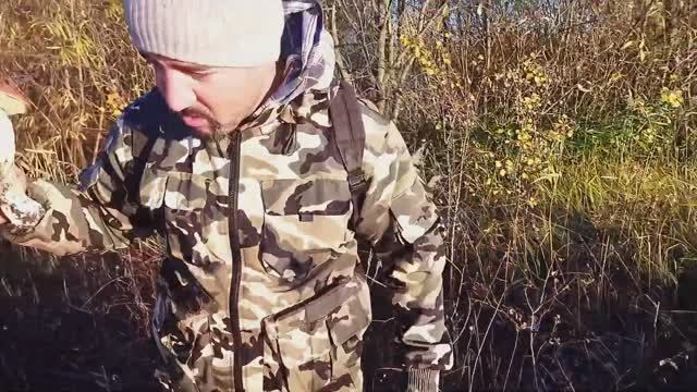 ♂️♀️Строим год домик, ходим в лес️ и живем, ночью -4❄️