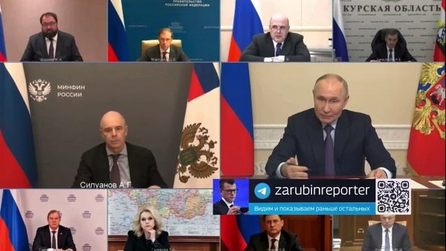 В. В. Путин выдавливапт деньги для нуждающихся граждан из Силуанова