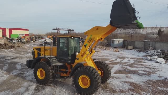 Фронтальный погрузчик Borus BS80DK (9 тонн, ковш 4,5 куб.м.)