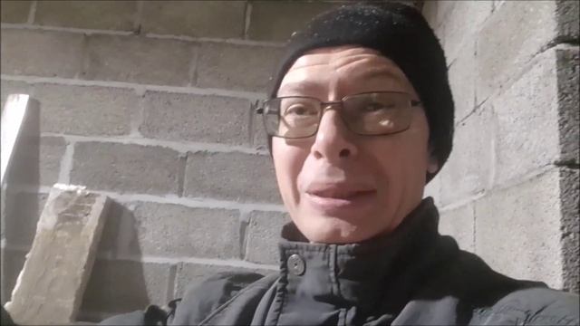 Дом с нуля. День 94. Снова пароизоляция, трёп про кладочный раствор и перегородки.