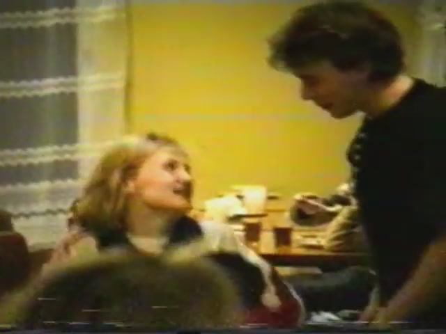 Обнинск Зимний слет 1990 часть 7    Свадьба за завтраком