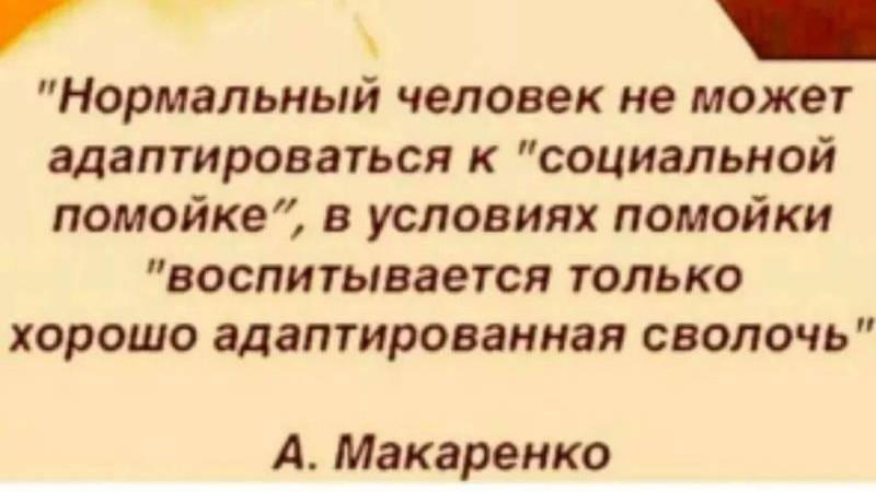 Очень точное определение социума Помойки и СвинарникА... 😆
