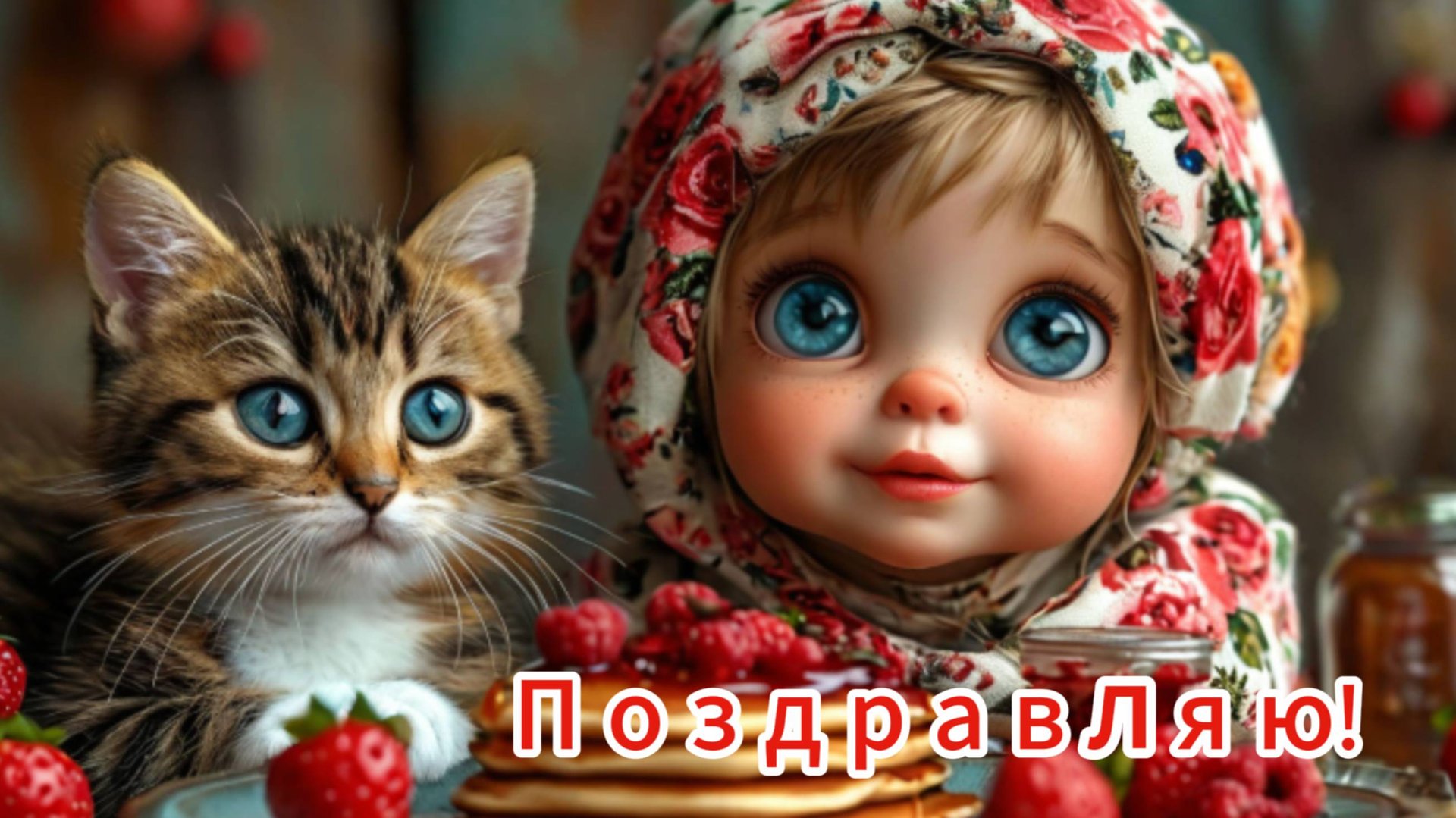 Масленица 2025. Поздравление для Друзей и Близких 😘