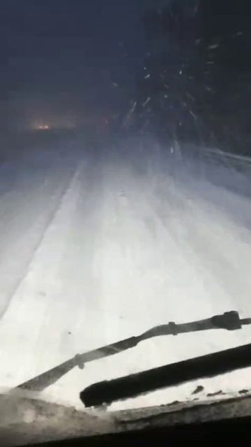 Срочно. Прямо сейчас трасса Вязники-Ковров .Зги не видать. 10.02.2025 г. 18-30 час.