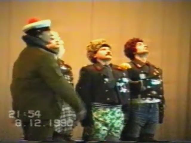 Обнинск Зимний слет 1990 часть 8   Домашка Gamma Lum