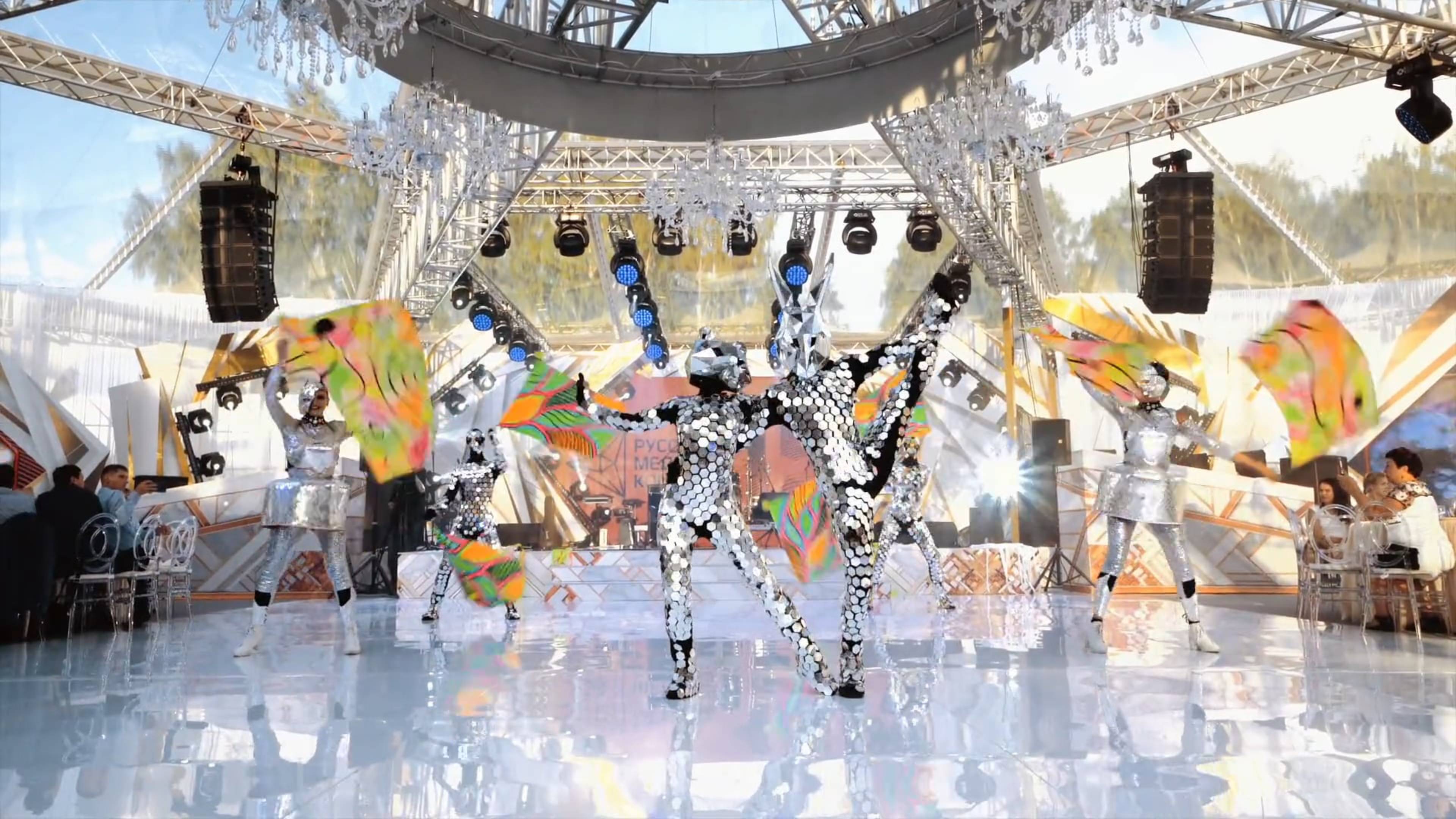 ТАНДАВА ШОУ - "Зеркальное шоу" (живое выступление днем)