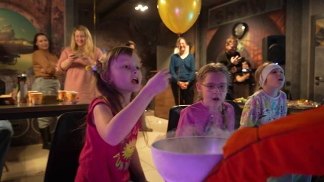 Крио-шоу - отличное дополнение вашего праздника