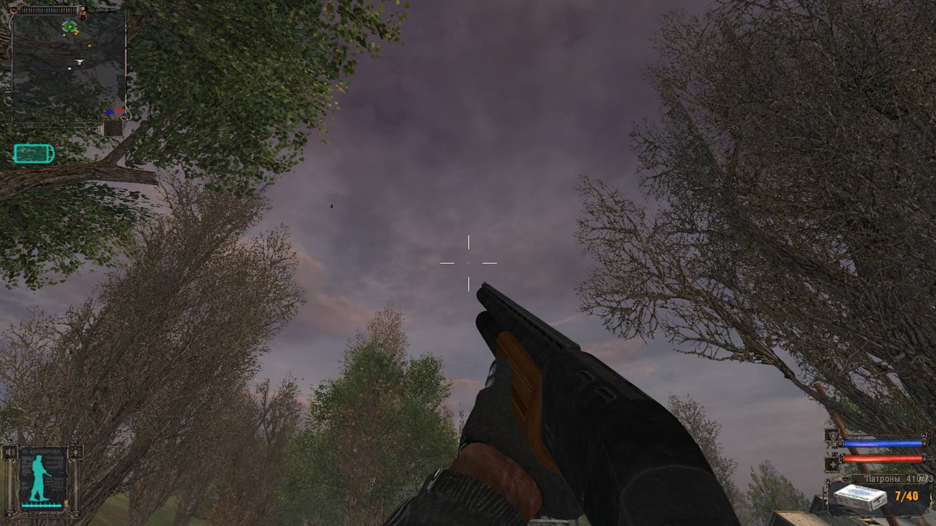 Демонстрация MP-153С «Мурка» для Сталкер - Тень Чернобыля