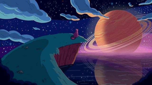 Purrple Cat - Далекие миры | видео для ТВ 4К