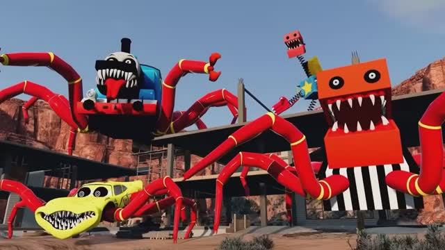 Крутые аварии в Бемиджи драйв реакция спанч боба и миньона