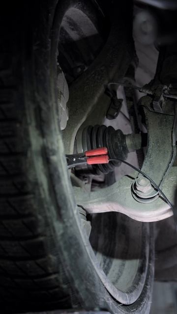 Диагностика подвески Mercedes GLE на вибростенде