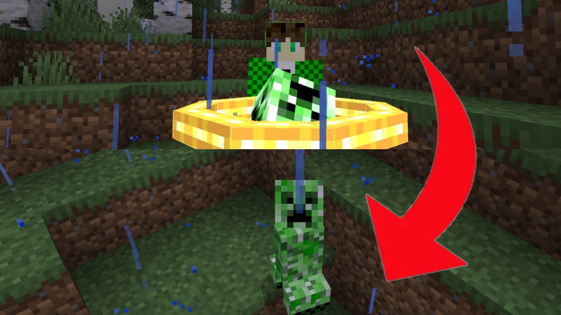 Майнкрафт но я могу превращаться в абсолютно любого мода с помощью  кольца!